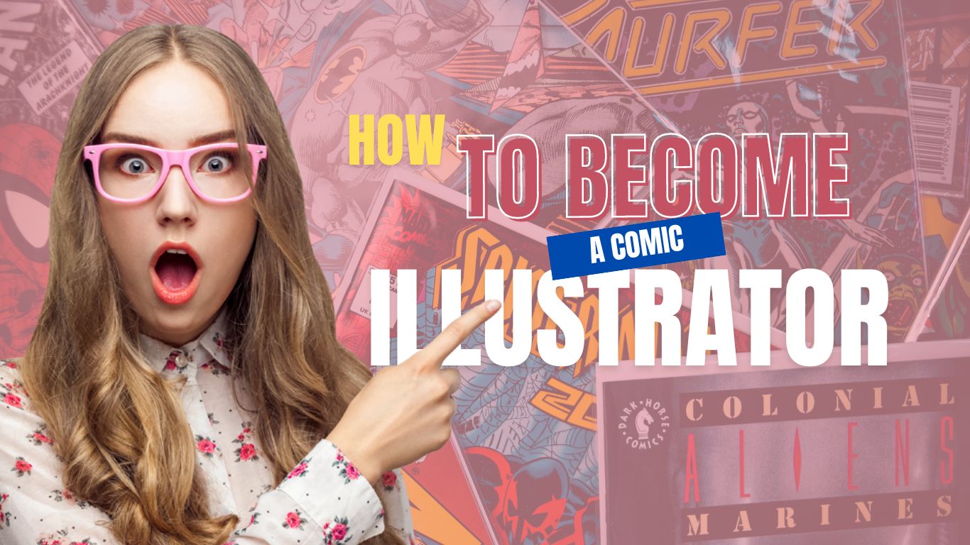 How to Become Comic Illustrator - Gobookmart