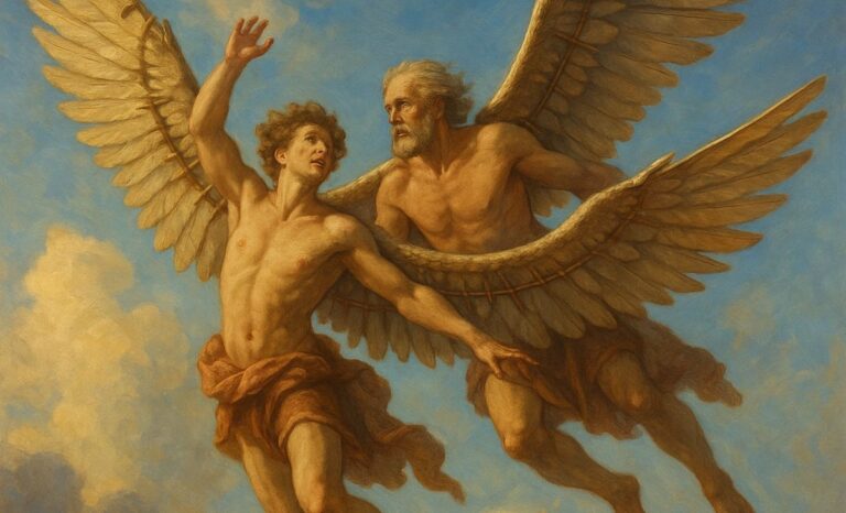 The Tragic Story of Icarus and Daedalus - Gobookmart